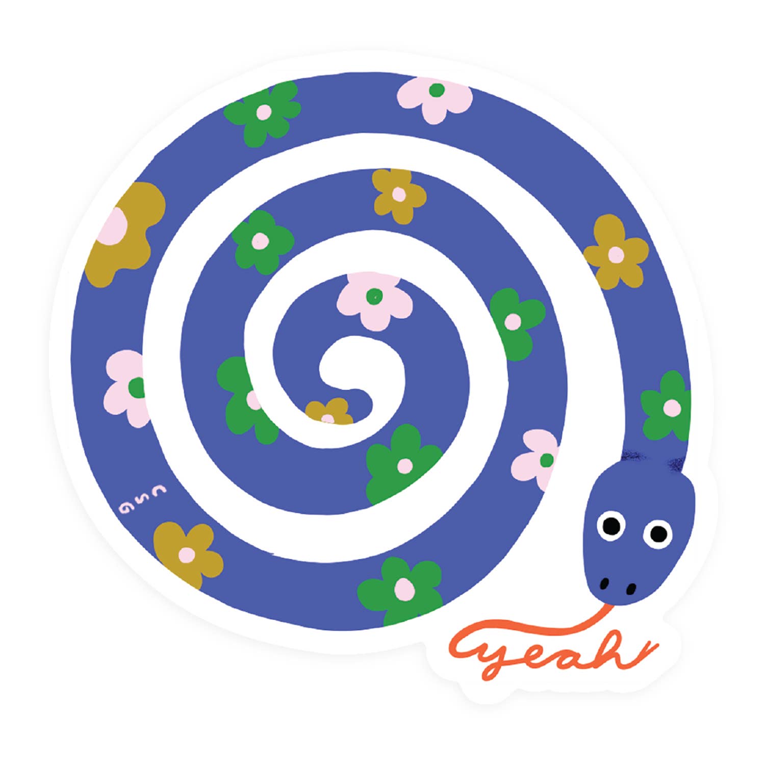 Snake Die Cut Sticker – On Waverly