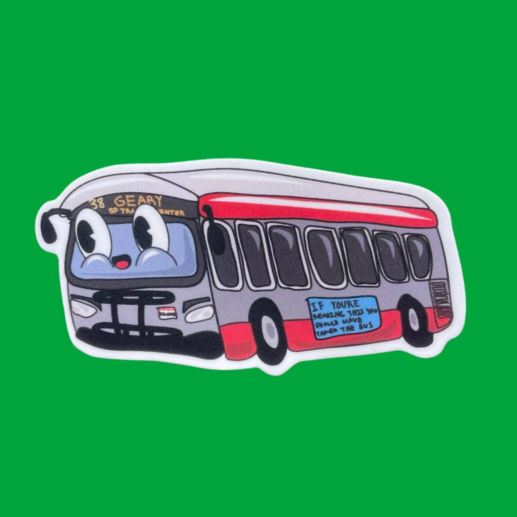 MUNI Sticker – On Waverly