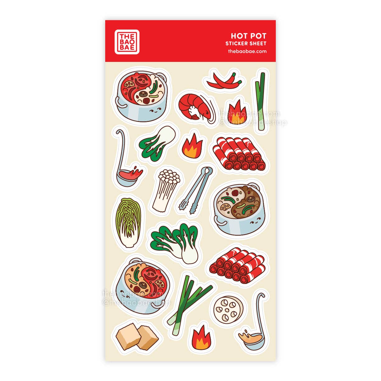 Hot Pot Sticker Sheet – On Waverly