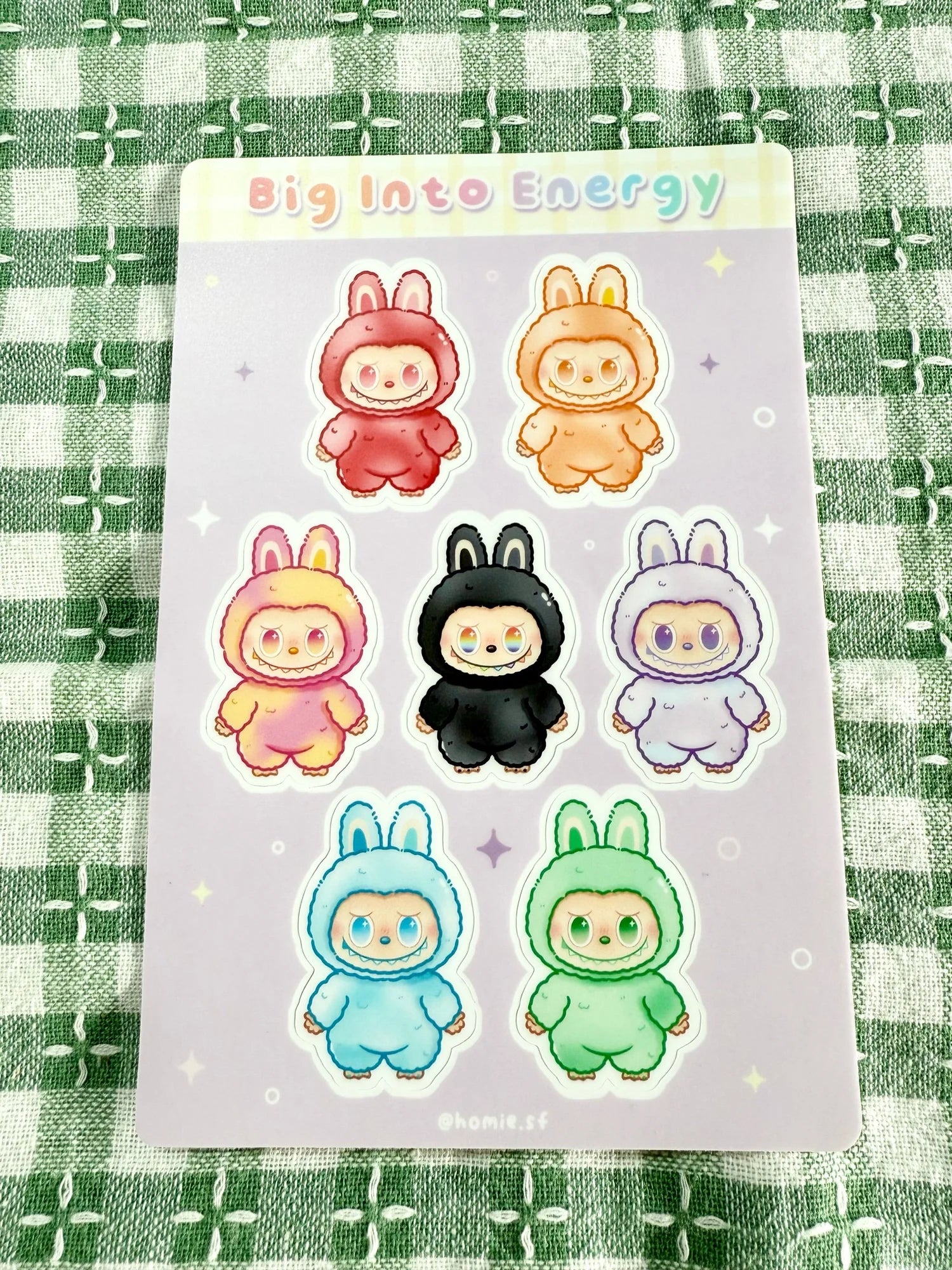 Big Into Energy Sticker Sheet – On Waverly
