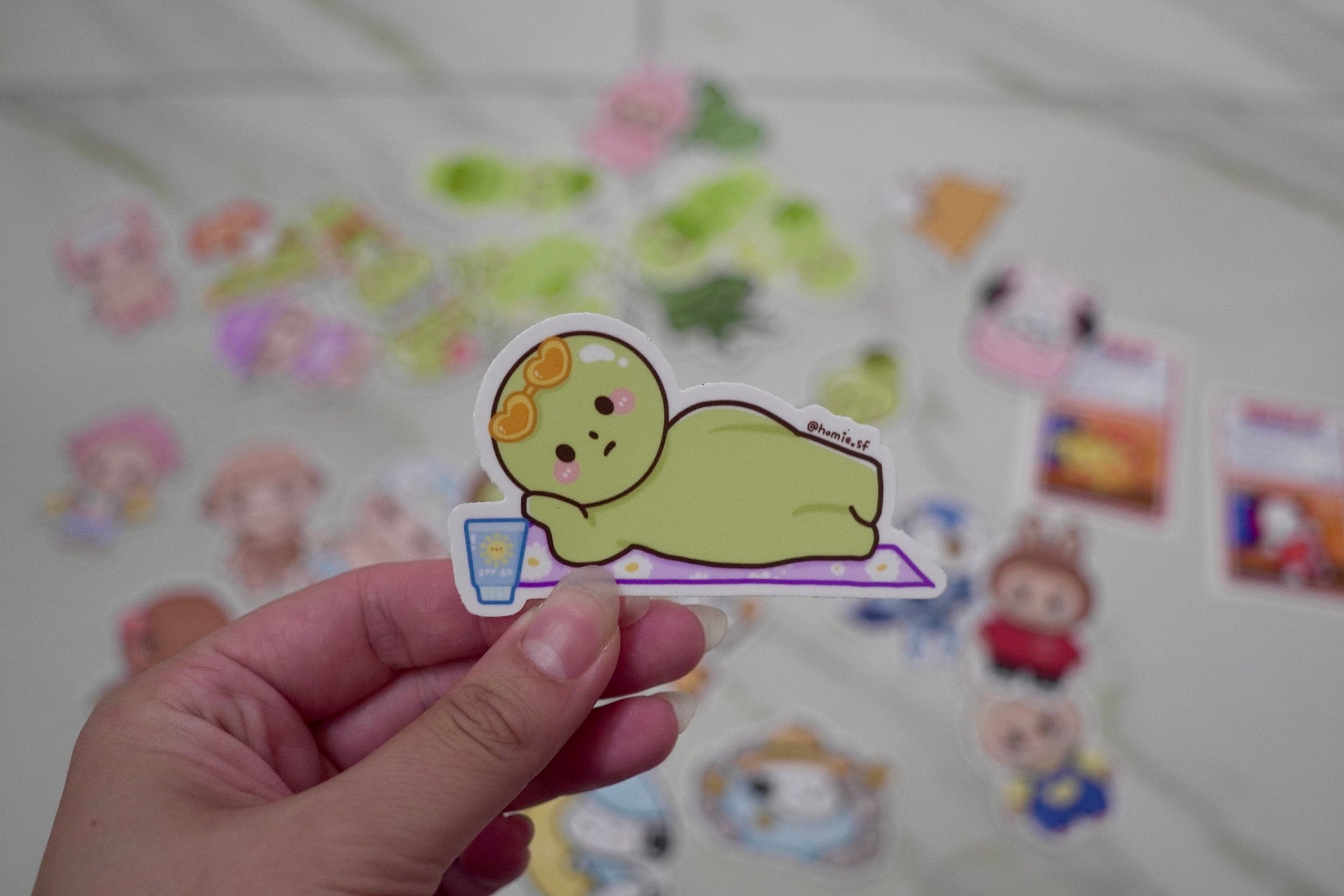 Smiski Vinyl Sticker – On Waverly