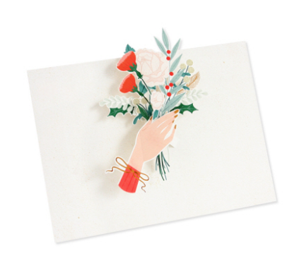 Offering Hand Pop Up Card – On Waverly