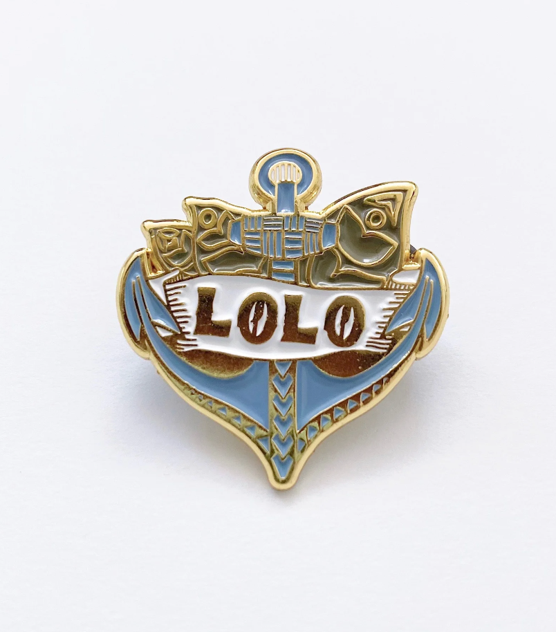Lolo Enamel Pin – On Waverly