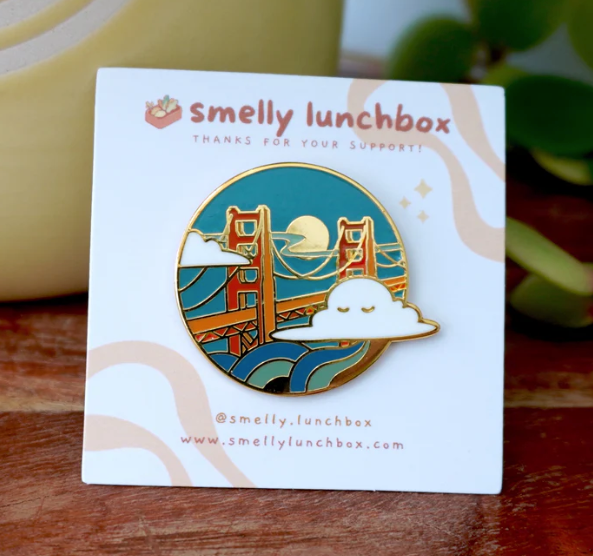 San Francisco Enamel Pins – On Waverly