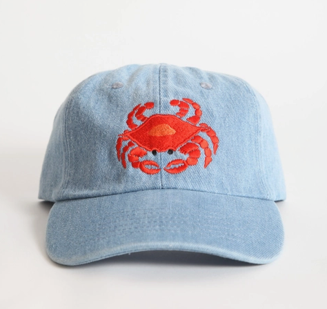 Crab Cap - Denim – On Waverly
