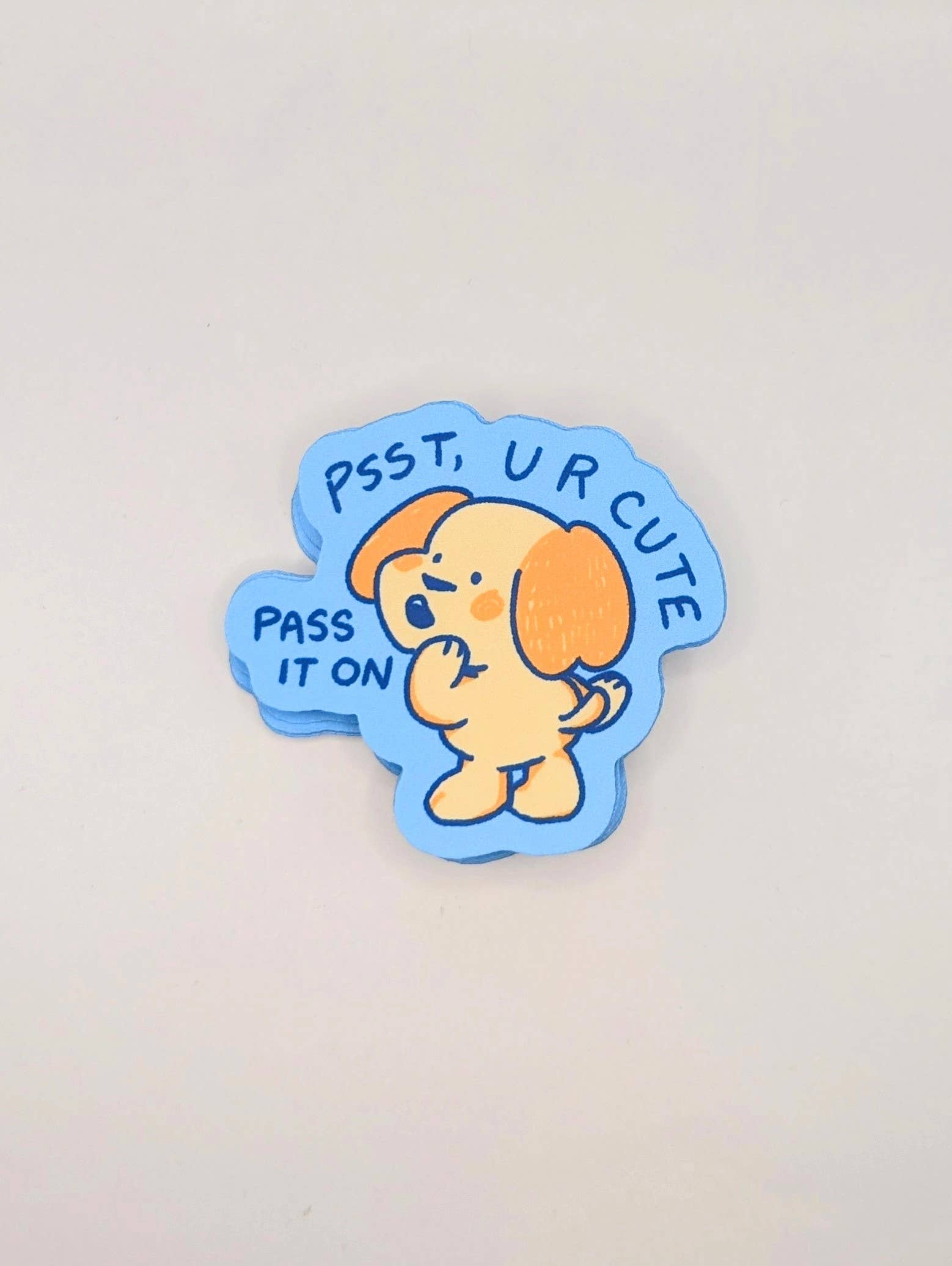 Cute Dog Affirmation Sticker – On Waverly