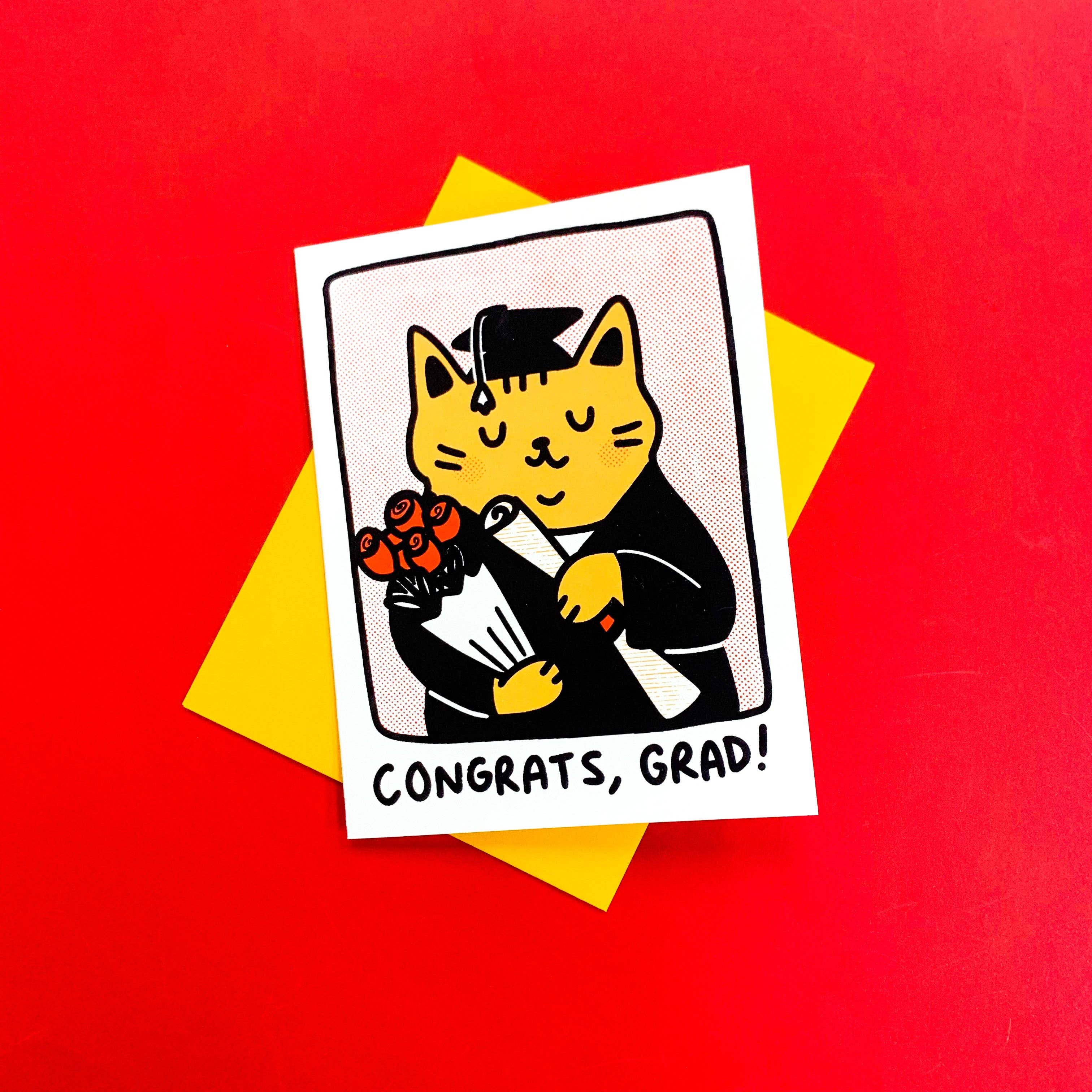 Congrats, Grad! Greeting Card – On Waverly