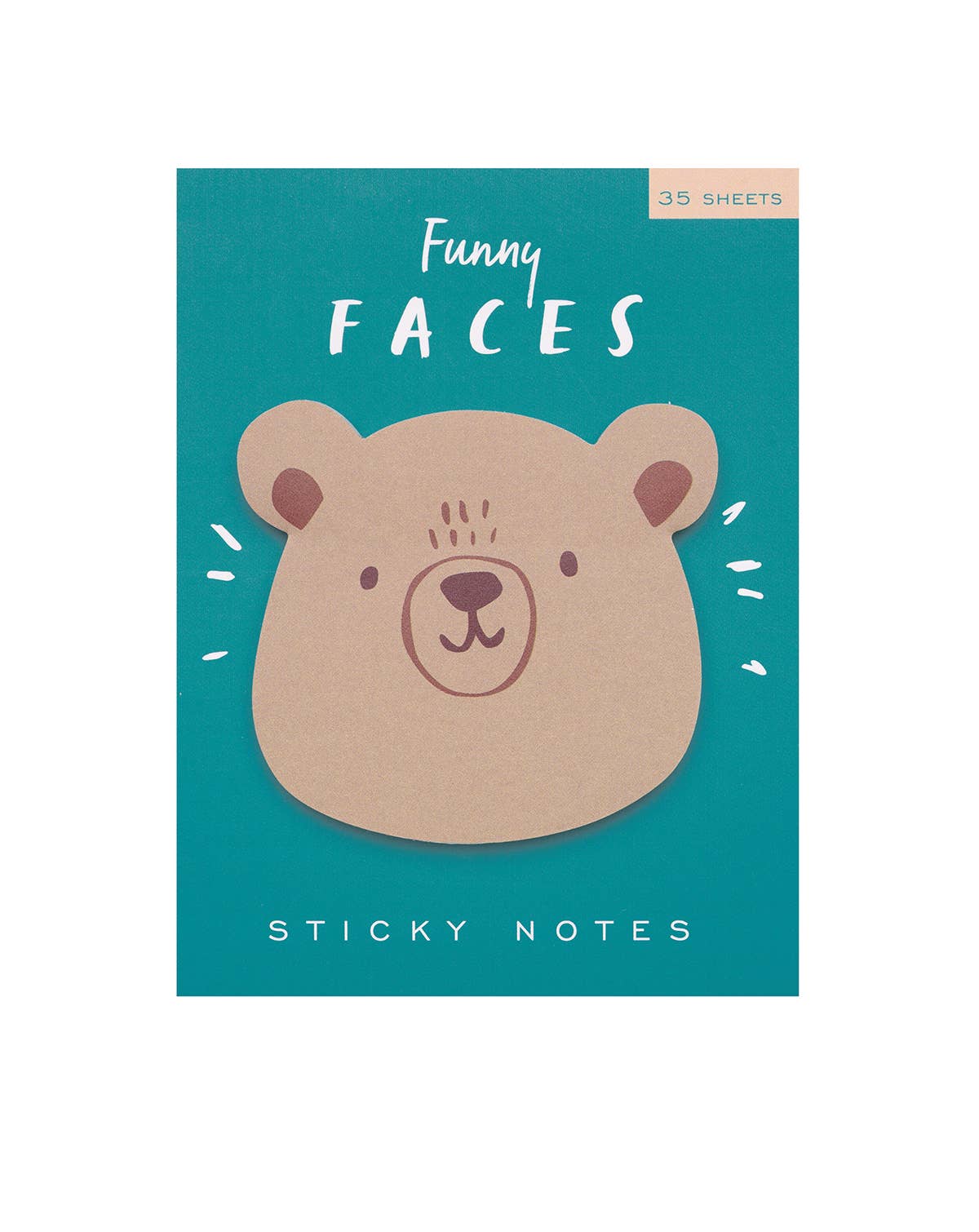 Bear Funny Faces Sticky Notes – On Waverly