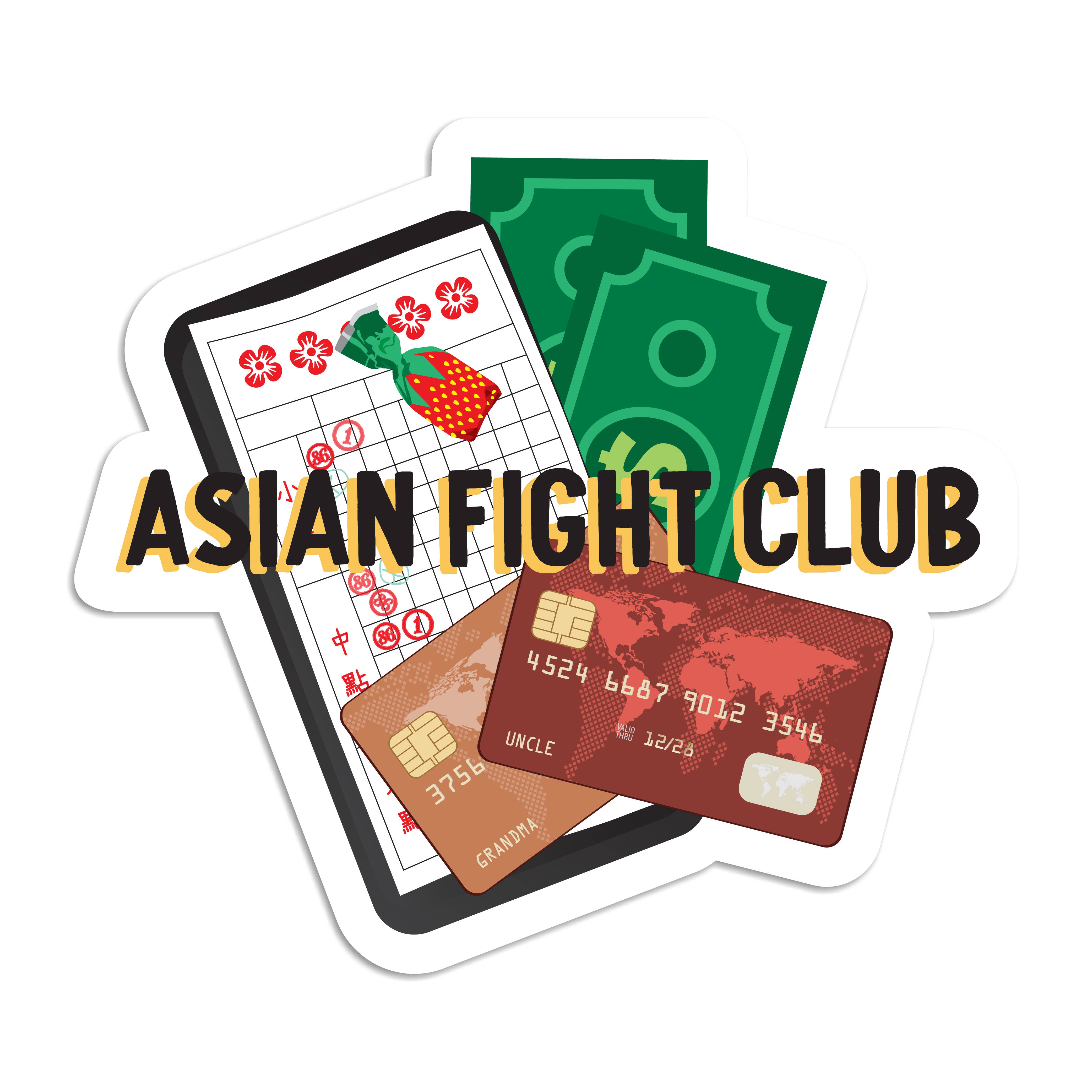 Asian Fight Club Vinyl Sticker – On Waverly