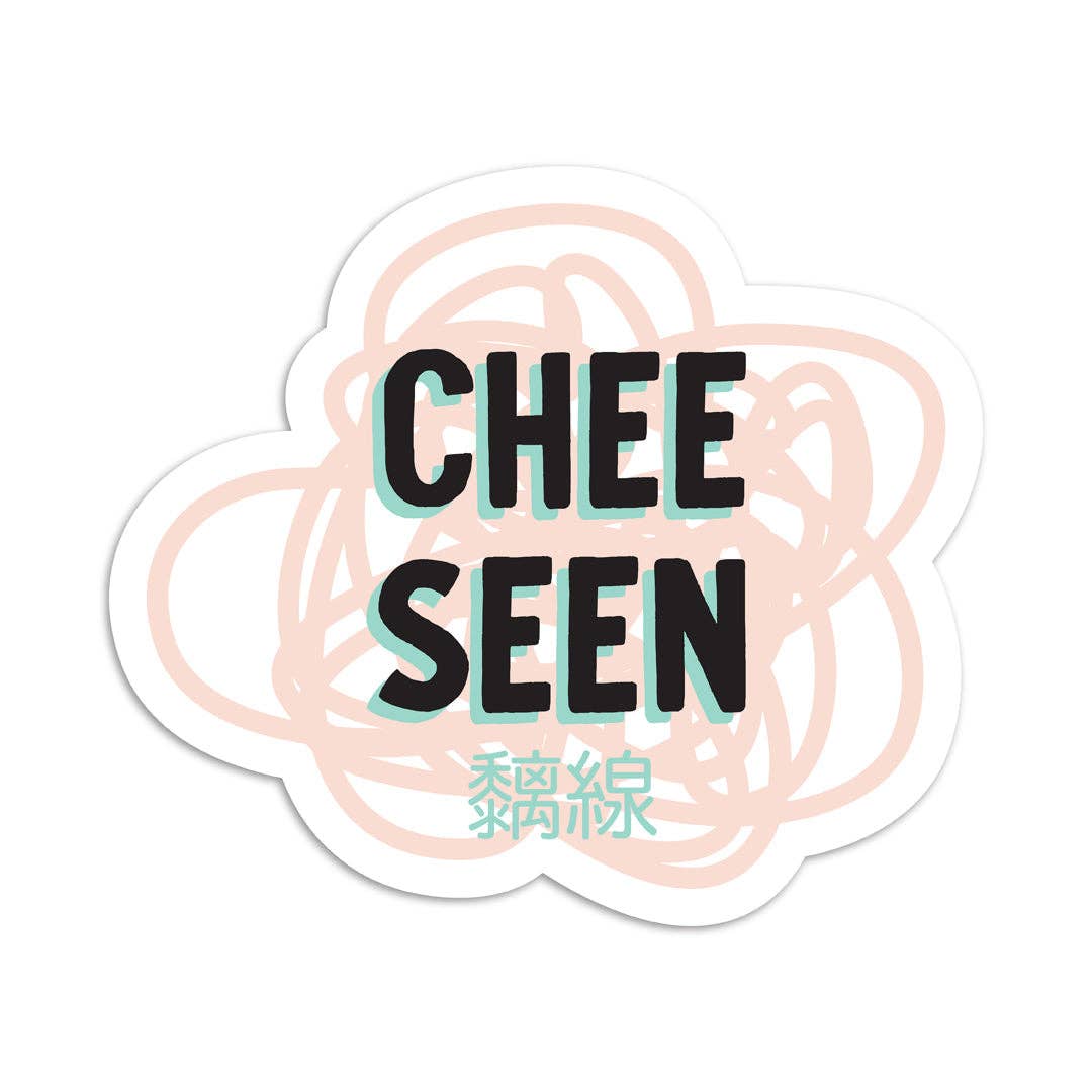 Chee Seen vinyl sticker – On Waverly