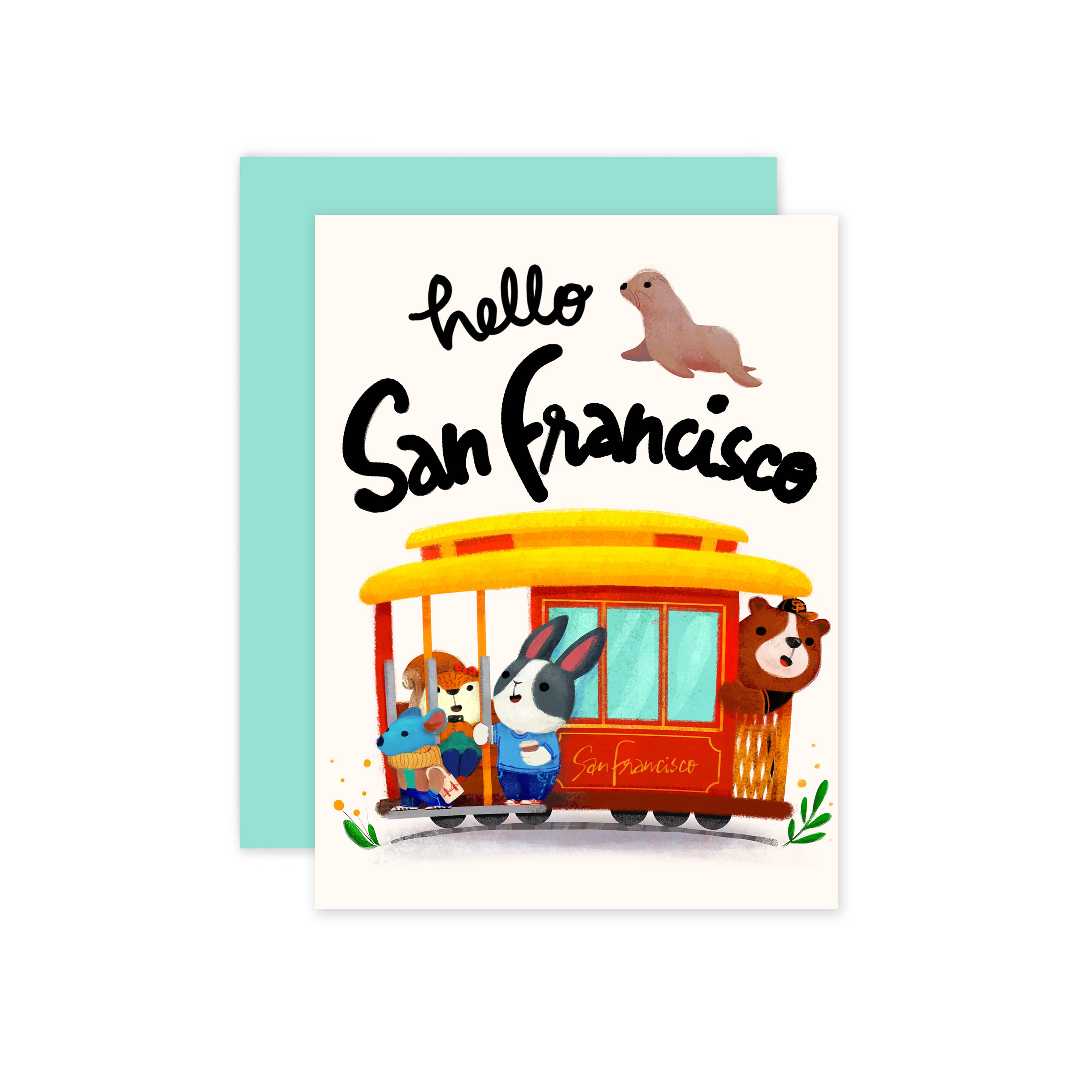 San Francisco Card – On Waverly
