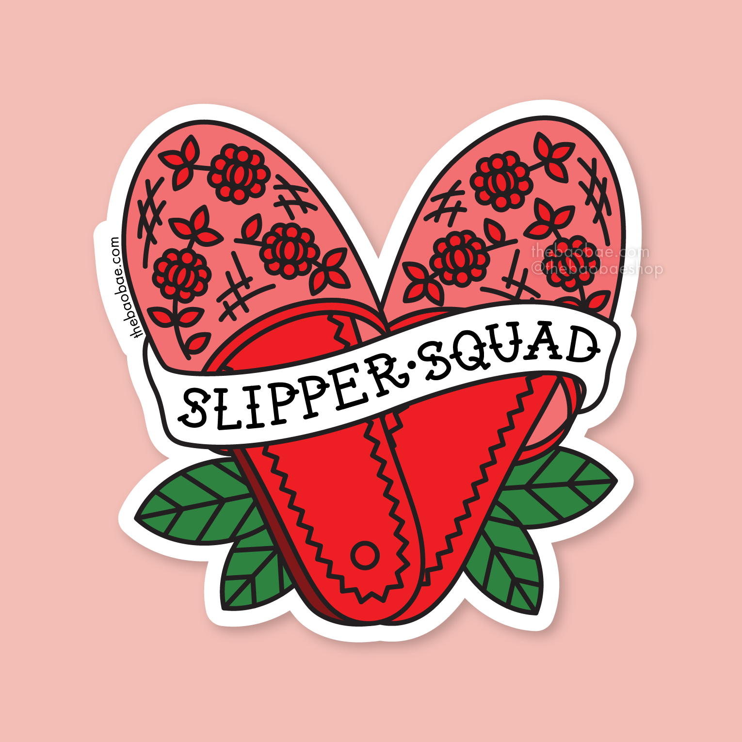 Slipper Squad Sticker – On Waverly