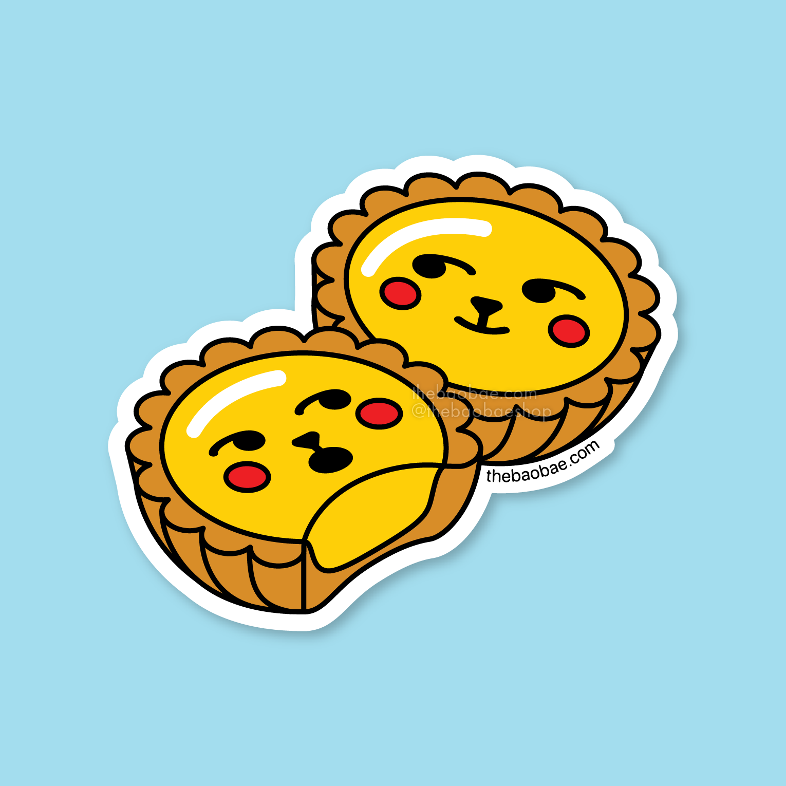Egg Tart Sticker – On Waverly